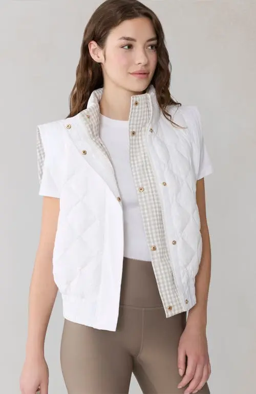 Soia & Kyo Brenna Quilted Reversible Vest