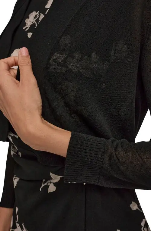 Donna Karan New York Open Shrug Cardigan