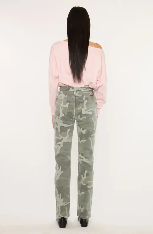 KANCAN High-rise Straight Leg Jeans