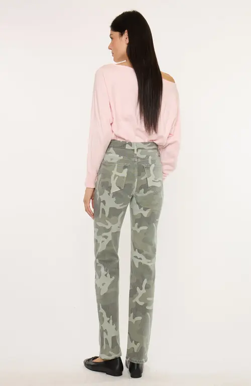 KANCAN High-rise Straight Leg Jeans