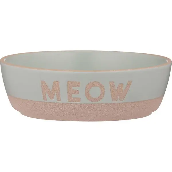 MASON CASH Meow Cat Bowl - Multicolored