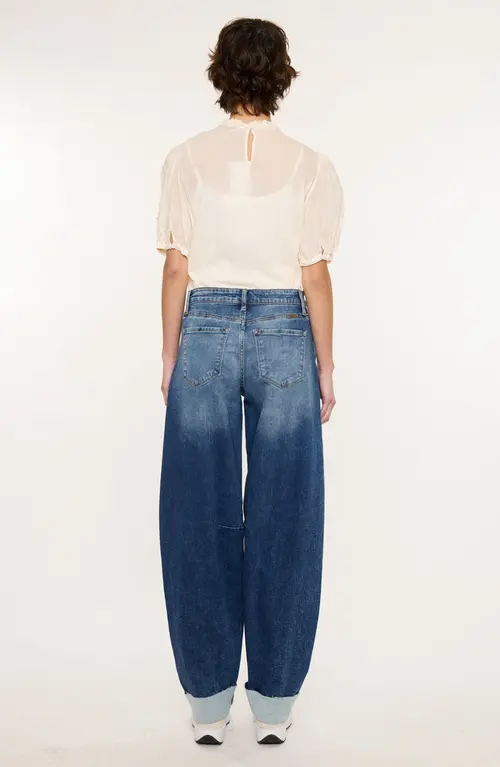 KANCAN Maeby Knit Horseshoe Jeans