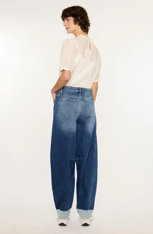 KANCAN Maeby Knit Horseshoe Jeans