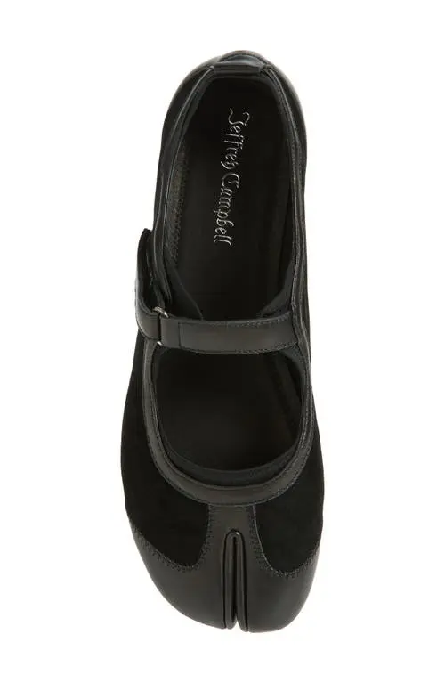 Jeffrey Campbell Thalion Mary Jane Sneakers - Black Combo
