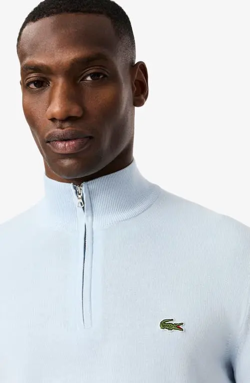Lacoste Regular Fit Quarter-zip Sweater - Rill