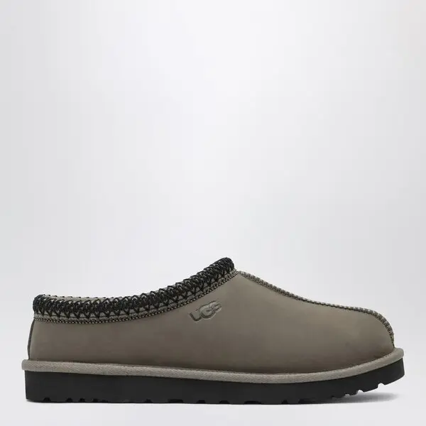 UGG Suede Sheepskin Lined Clogs - Green