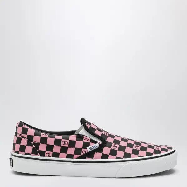 VALENTINO GARAVANI X VANS Vlogo Checkerboard Slip-on Sneakers - Multicolor