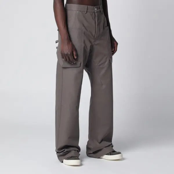 Rick Owens Cotton-blend Cargo Trousers