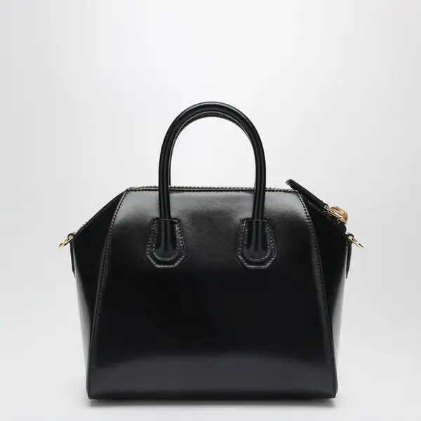Givenchy Antigona Mini Bag In Box Leather - Black