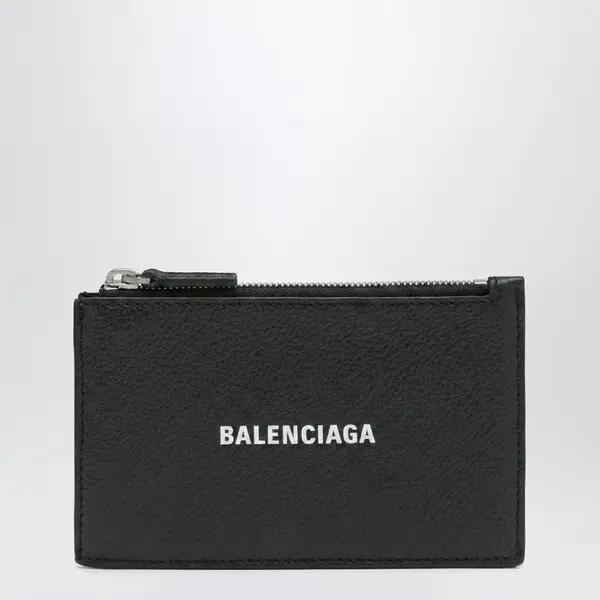 Balenciaga Long Card Holder - Black