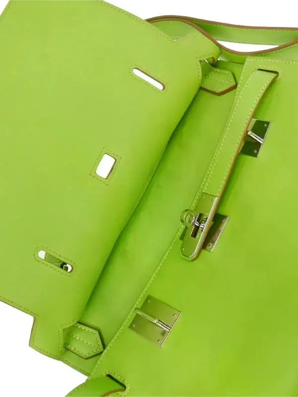 Hermès 2013 28 Jypsière Shoulder Bag - Green