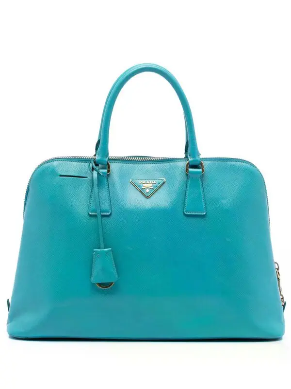 Prada Large Saffiano Lux Promenade Satchel