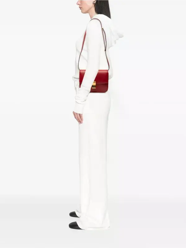 Celine 2010-2025 Medium Classic Box Crossbody Bag - Red