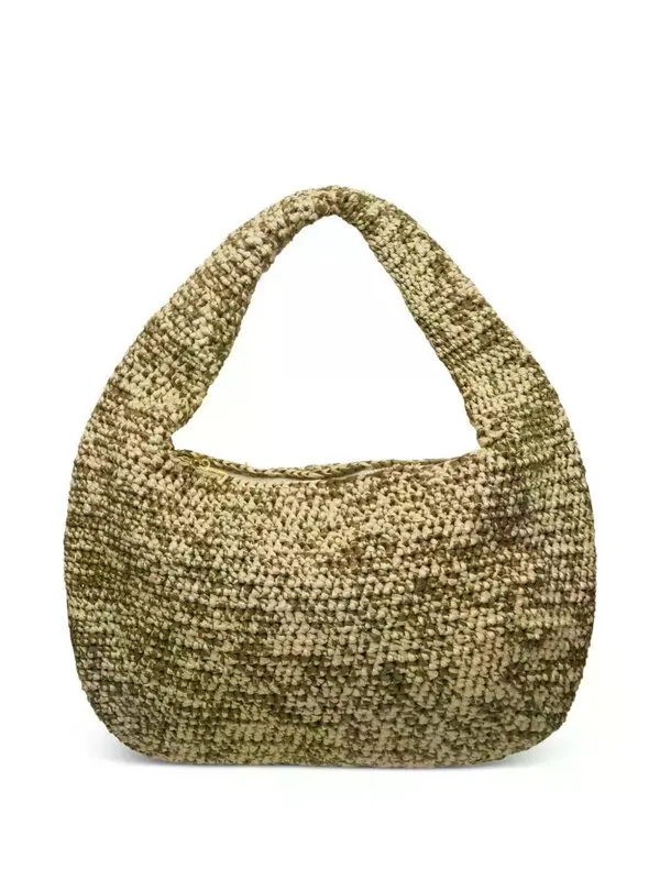 0711 TBILISI Ibiza Woven Shoulder Bag - Neutrals
