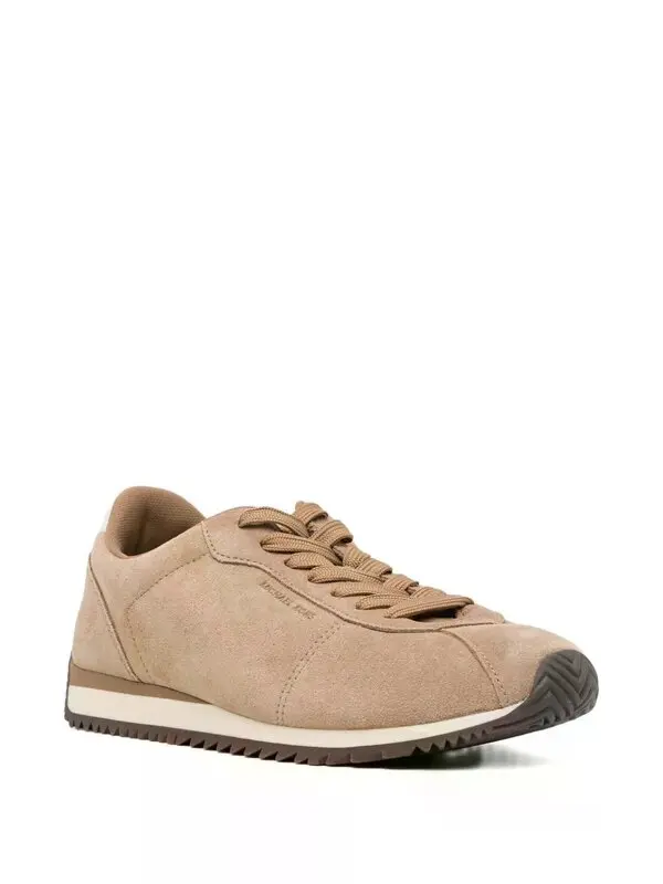 Michael Kors Rhodes Suede Trainer - Brown