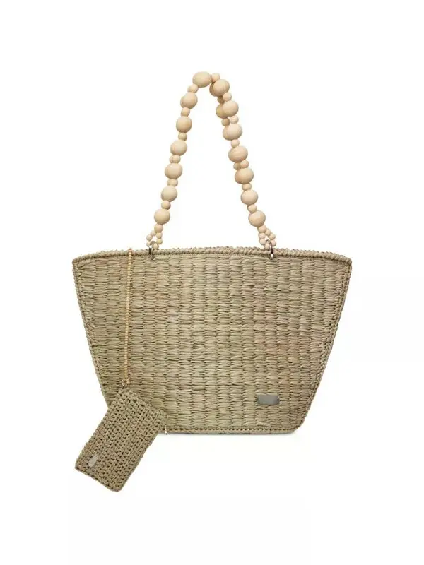 0711 TBILISI Galia Woven Beach Bag