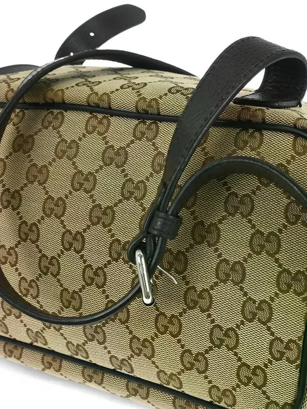 Gucci 1990-2000s Gg Drawstring Backpack