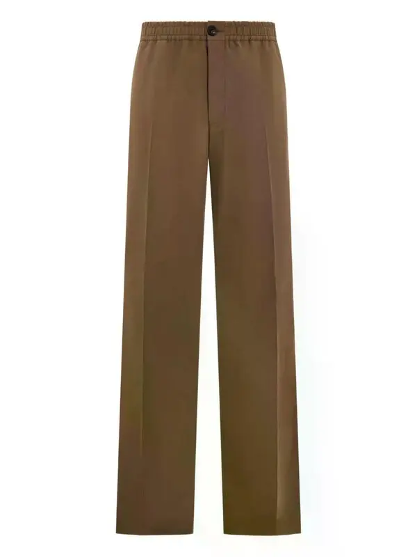 FERRAGAMO Elasticated-waistband Drawstring Trousers