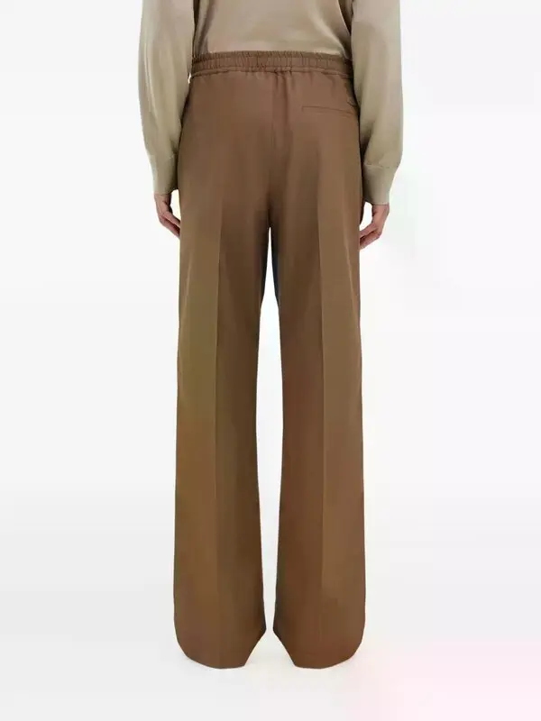 FERRAGAMO Elasticated-waistband Drawstring Trousers