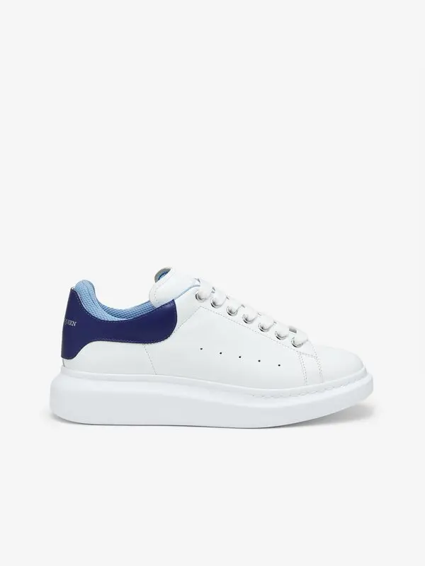 Alexander McQueen Oversized Sneaker - White/blue
