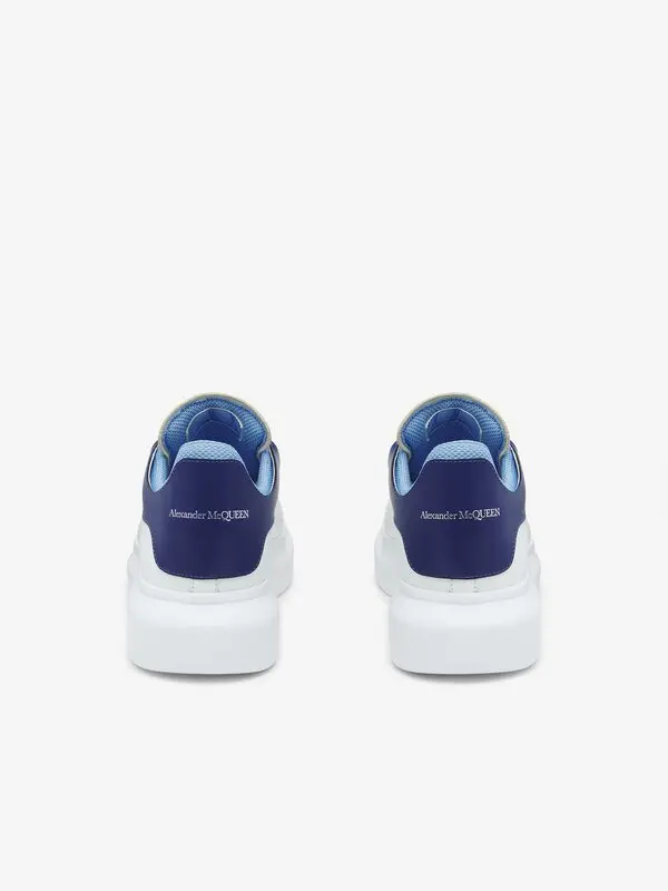 Alexander McQueen Oversized Sneaker - White/blue