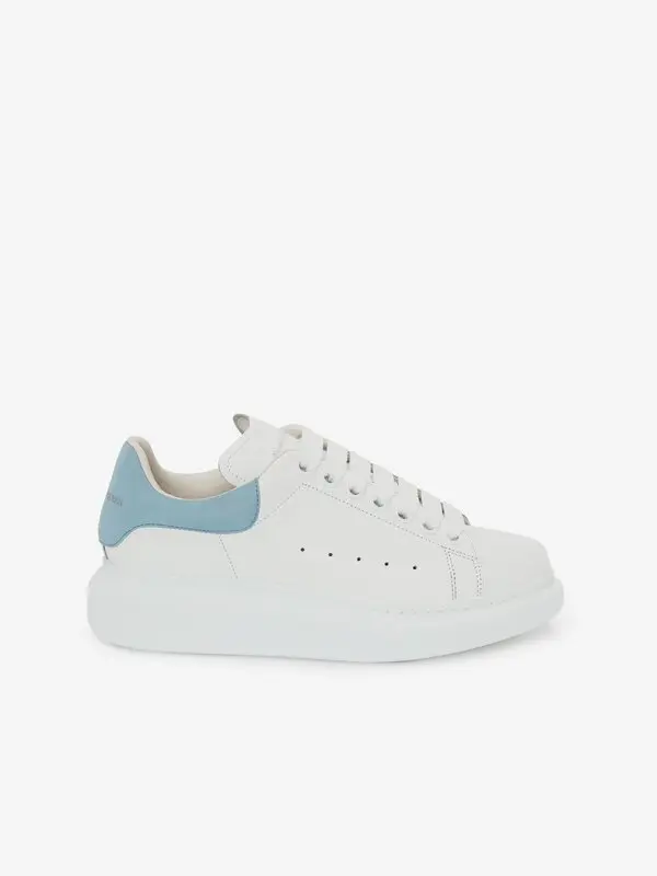 Alexander McQueen Oversized Sneaker - White/blue