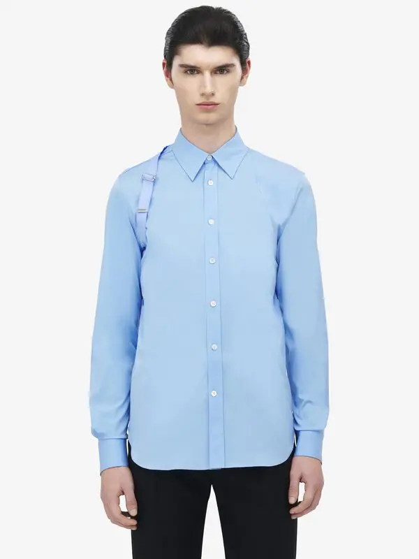 Alexander McQueen Harness Shirt - Blue
