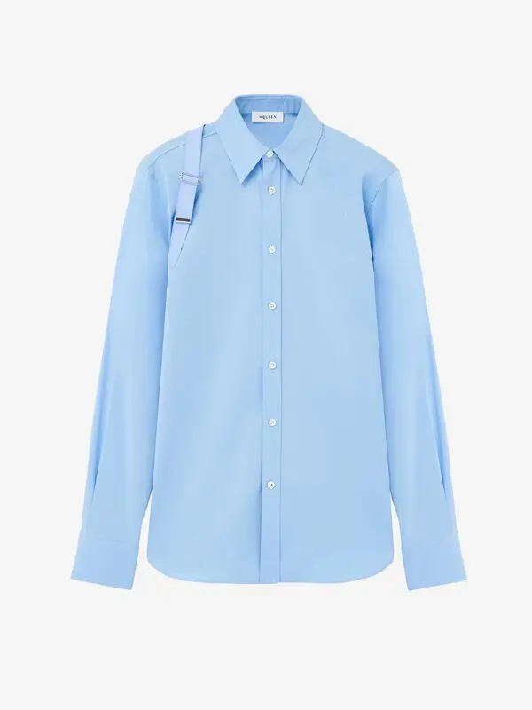Alexander McQueen Harness Shirt - Blue