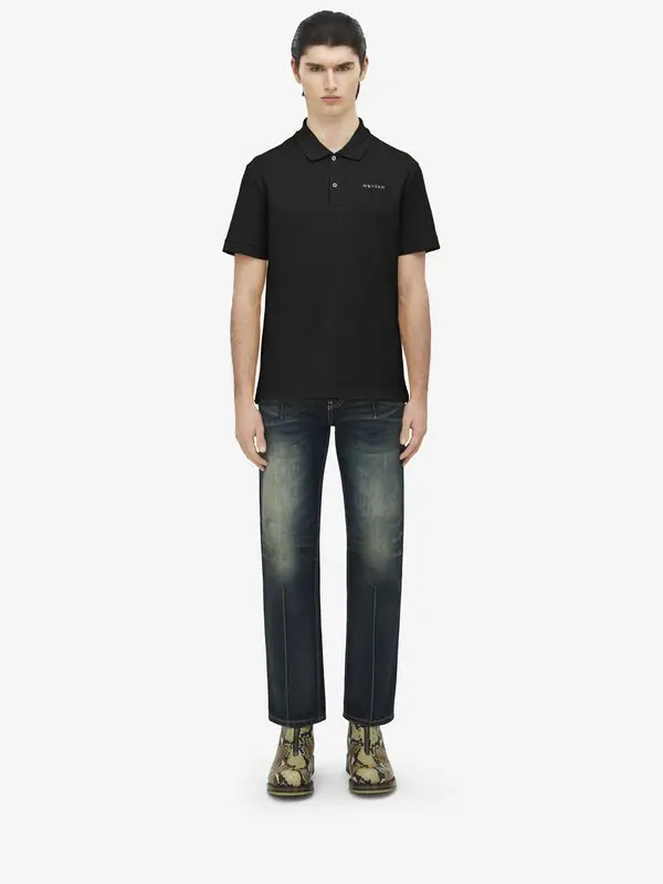 Alexander McQueen Logo Polo Shirt
