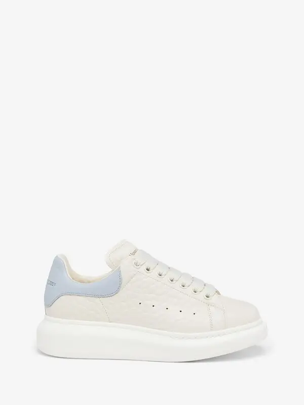 Alexander McQueen Oversized Sneaker - Off White/light Blue