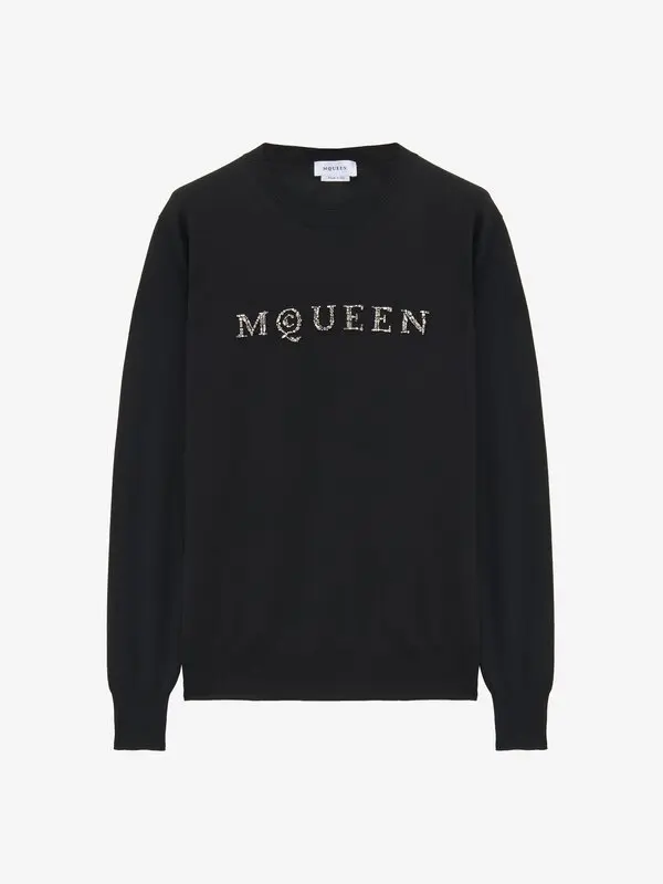Alexander McQueen Mirror Logo Jumper