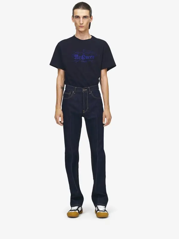Alexander McQueen Slim Denim Jeans - Indigo