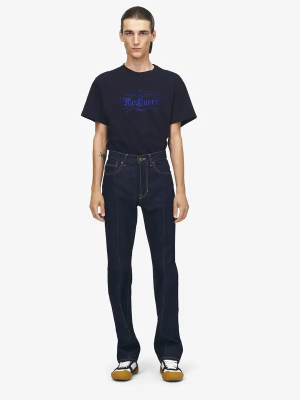 Alexander McQueen Slim Denim Jeans - Indigo