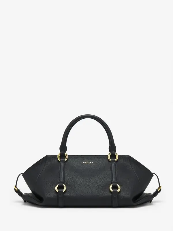 Alexander McQueen Farringdon Bag - Black