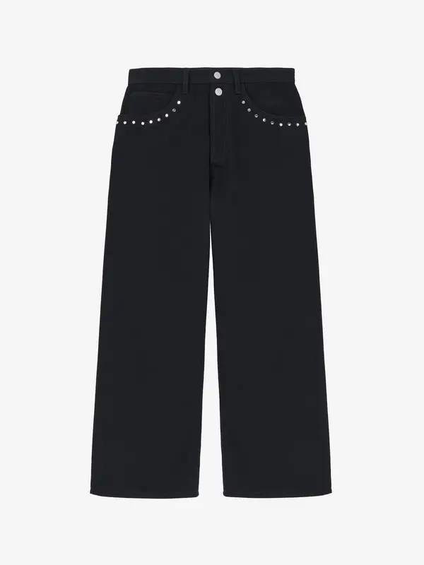Alexander McQueen Cropped Denim Jeans