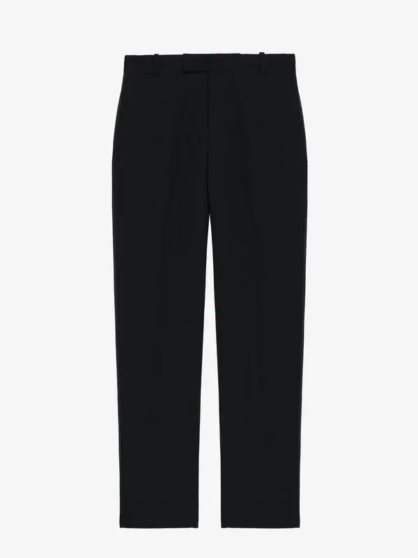 Alexander McQueen Tuxedo Trousers - Black