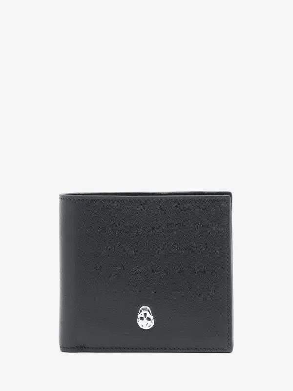 Alexander McQueen Skull Bifold Wallet - Black