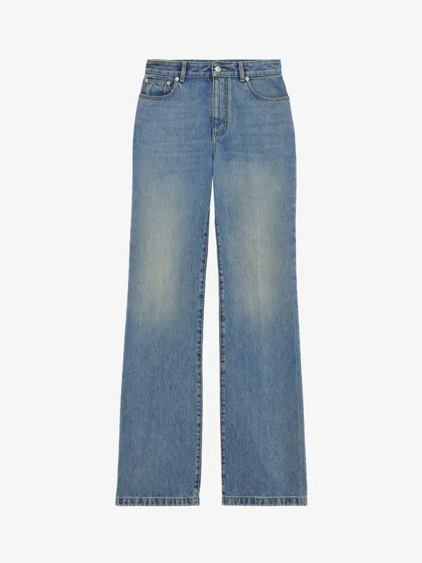 Alexander McQueen Straight Leg Jeans