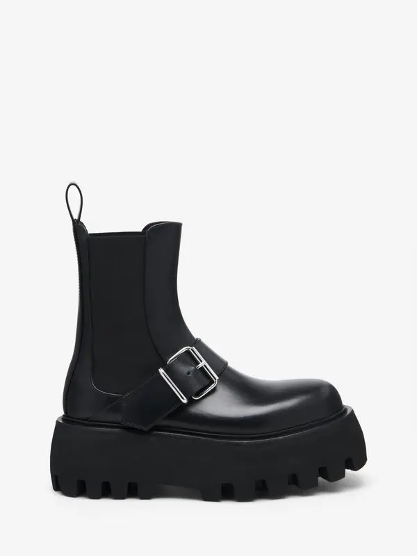 Alexander McQueen Sofa Buckle Boots