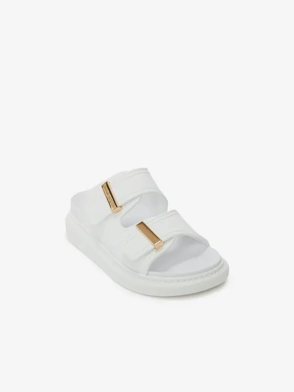 Alexander McQueen Hybrid Slides - Ivory