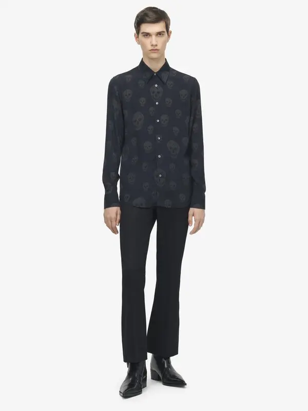Alexander McQueen Skull Print Shirt