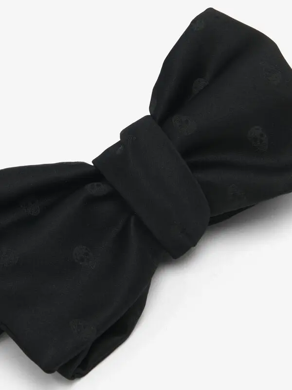 Alexander McQueen Frayed Detail Bow Tie