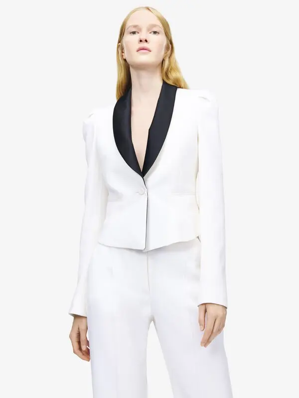 Alexander McQueen Single-breasted Tuxedo Jacket