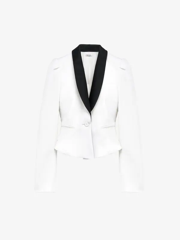 Alexander McQueen Single-breasted Tuxedo Jacket