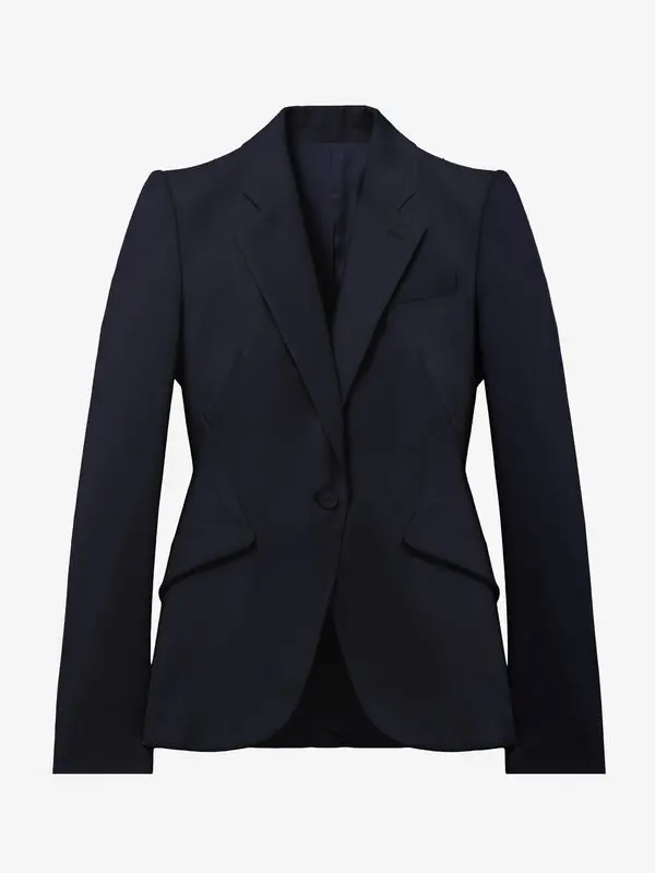 Alexander McQueen Wool Single-breasted Jacket