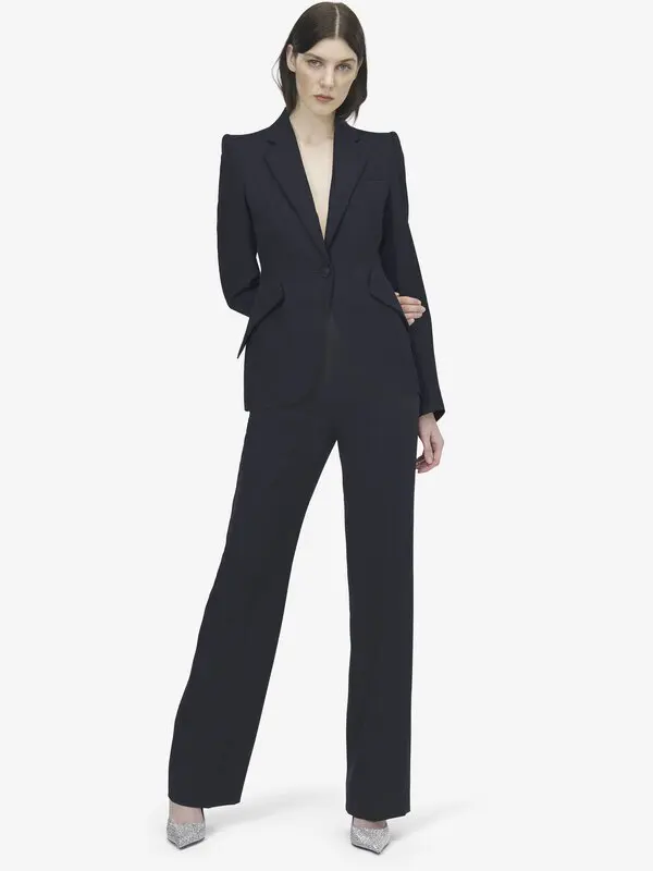 Alexander McQueen Wool Single-breasted Jacket