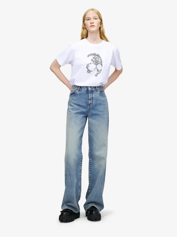 Alexander McQueen Wide-leg Jeans