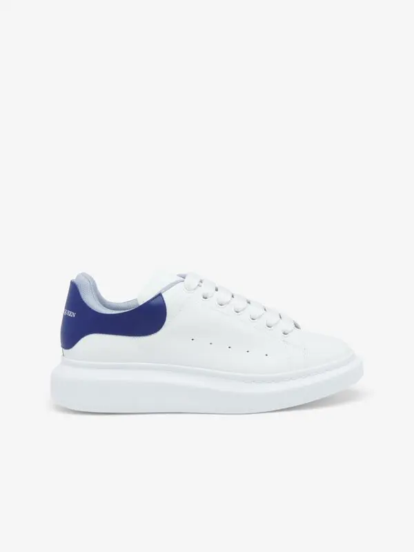 Alexander McQueen Oversized Sneaker - White/blue