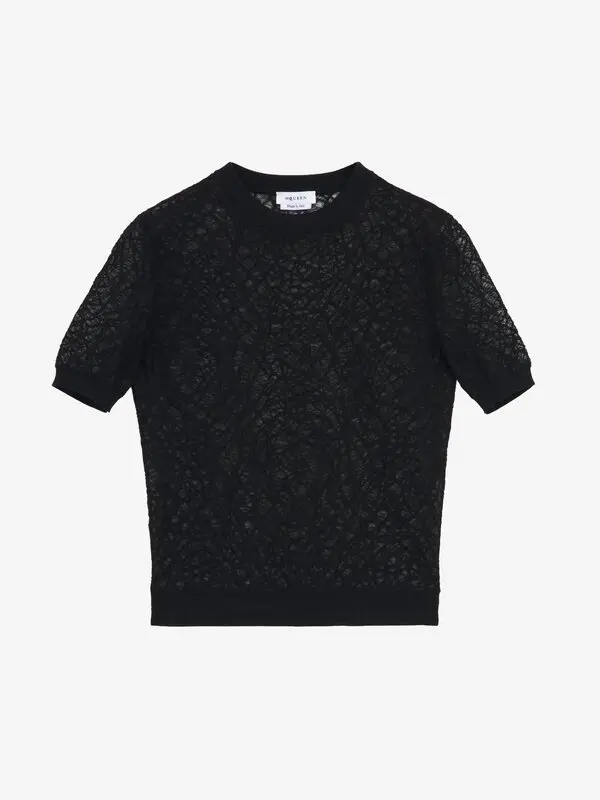 Alexander McQueen Spider Lace Top