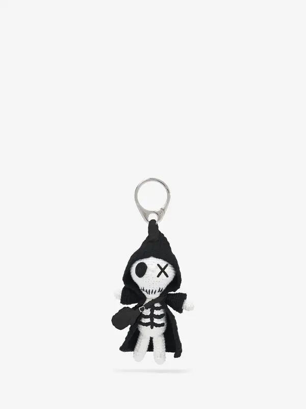 Alexander McQueen The Doll Sid - Black/white/silver